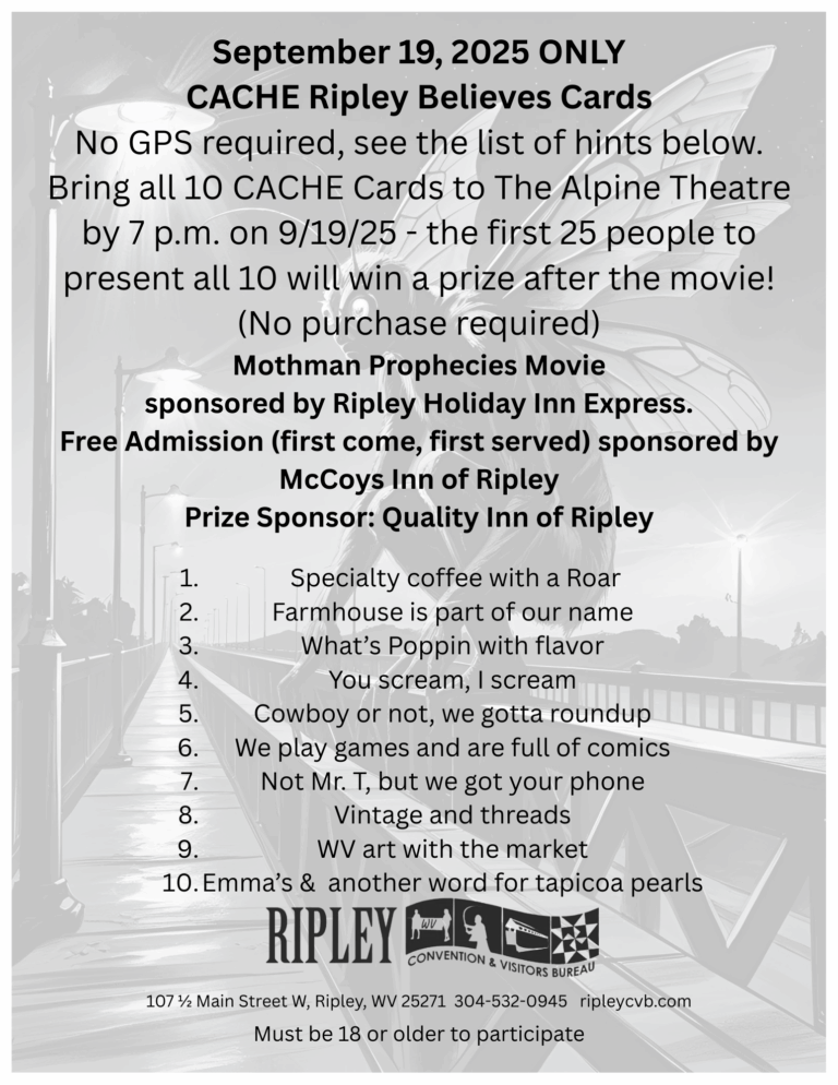 Home - Ripley WV Convention & Visitors Bureau